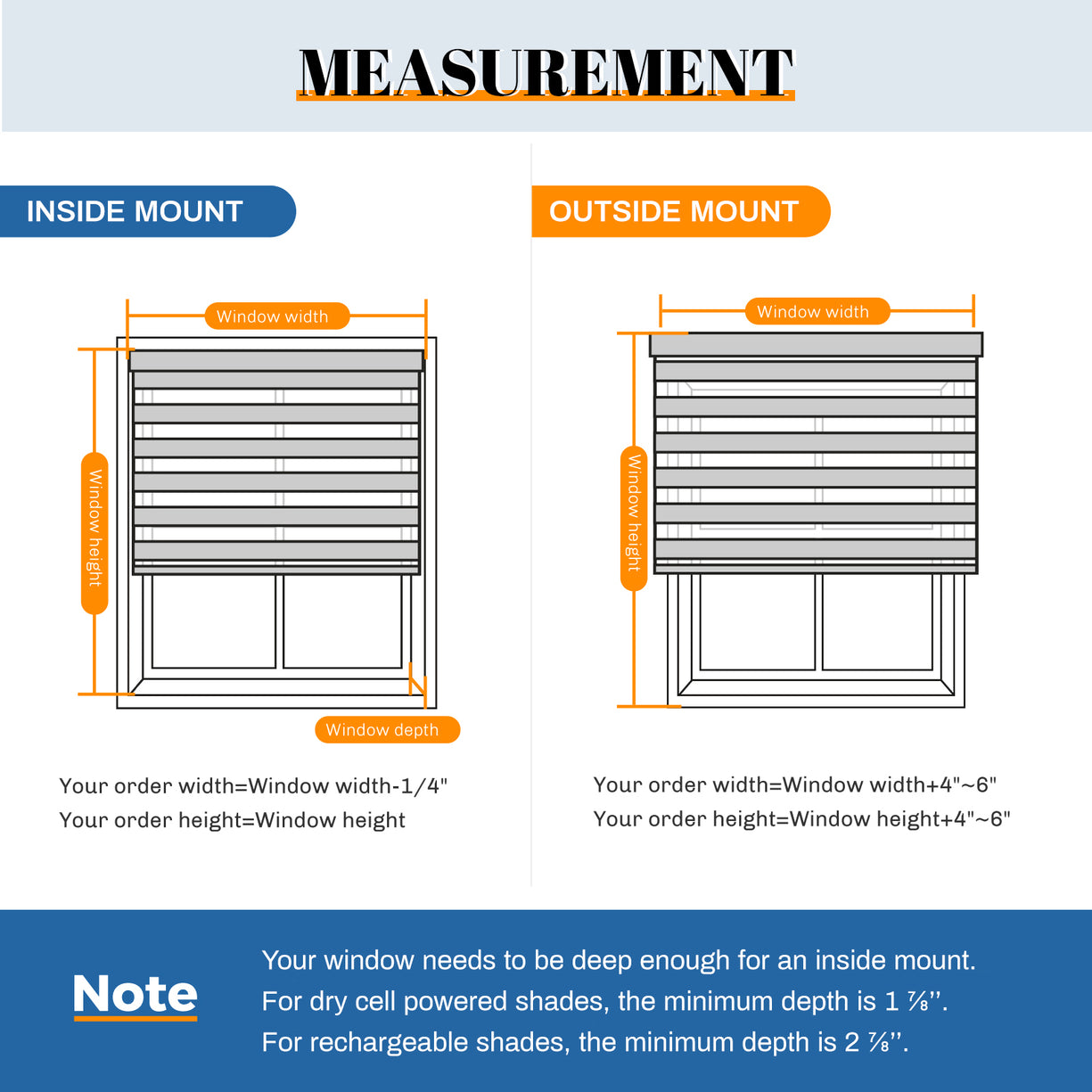 Measure and Install Motorized Zebra Shades – Grandekor